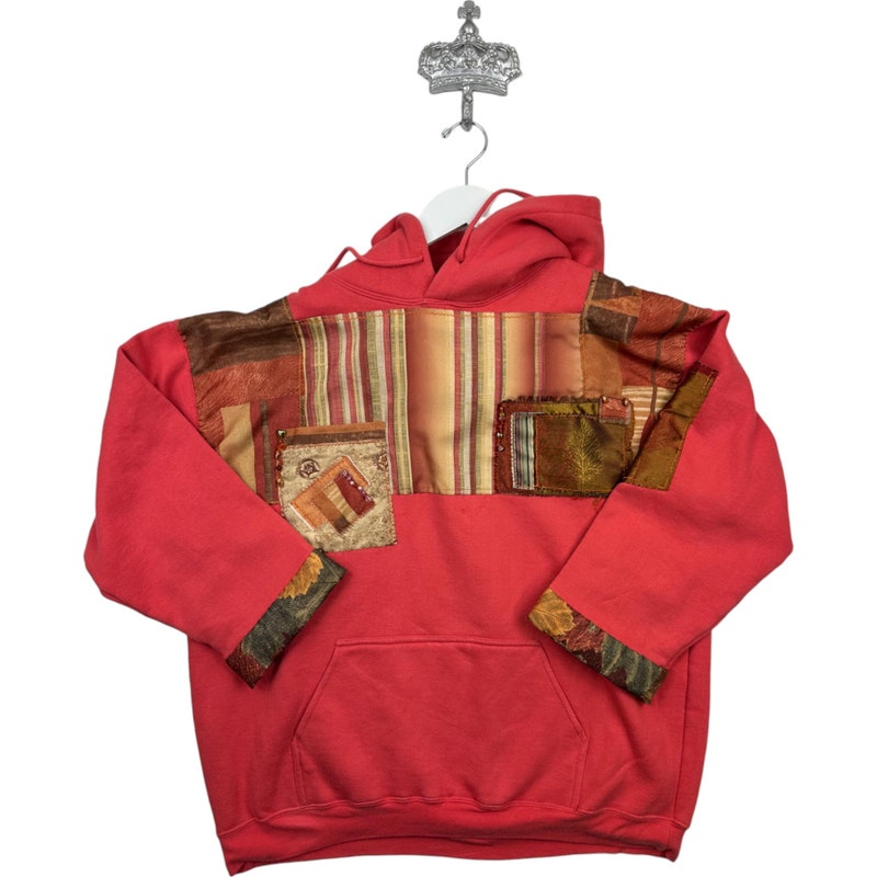 Patchwork Hoodie - Etsy