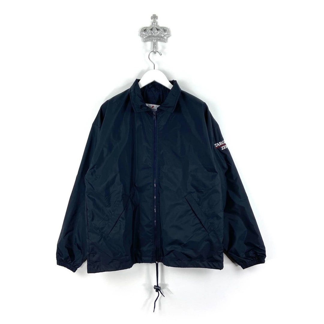 VINTAGE COACH JACKET College Windbreaker Ncaa Varsity Football Rare ...