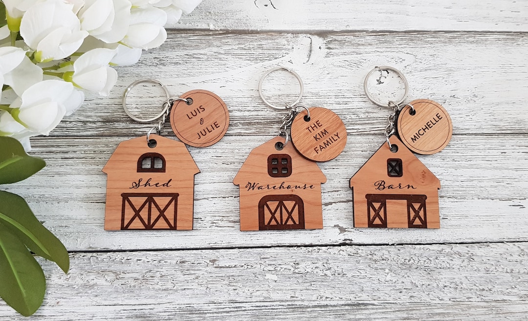 Barn Keychain, Outdoor Storage, Shed, Home Sweet Home, Home Key Chain ...