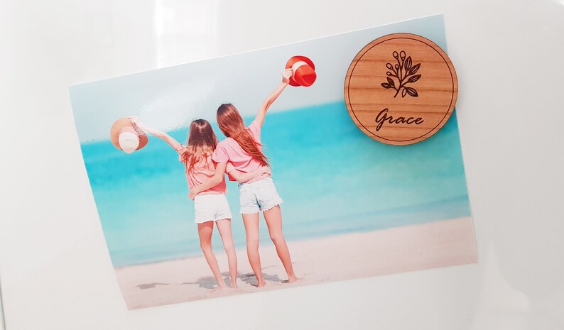 Personalized Wooden Magnets, Name Magnets, Custom Magnets, Fridge ...