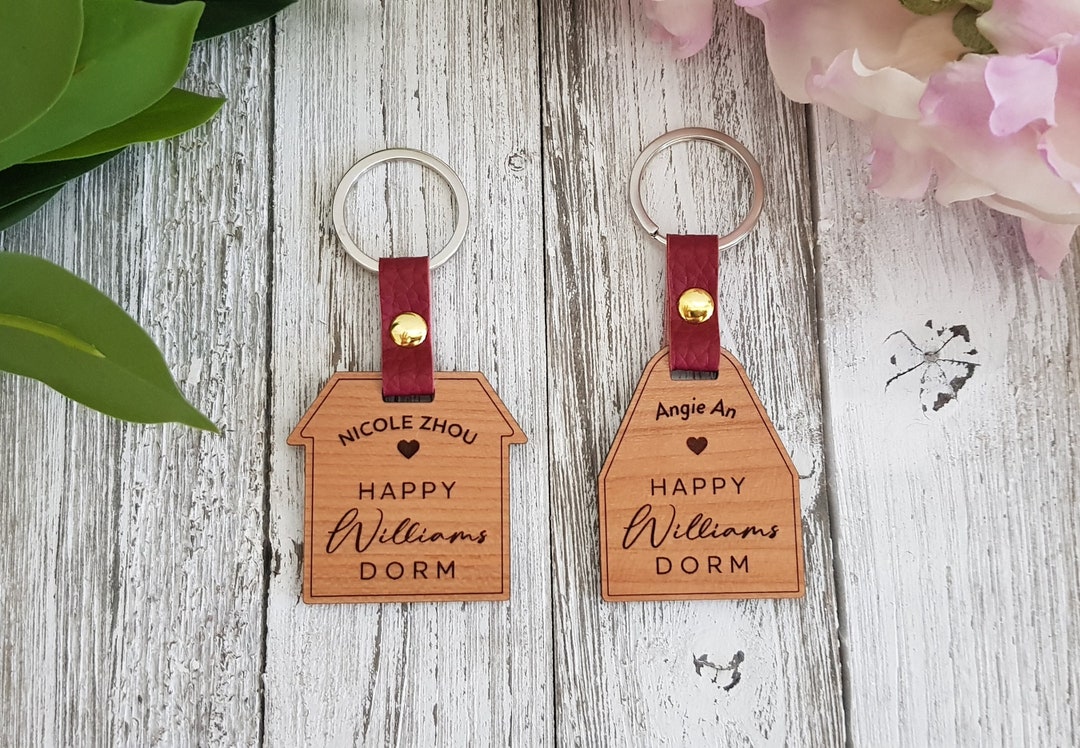 Custom Dorm Keychain, Dorm Key, Entrance Gift, Dormitory Keychain ...
