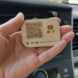Youtube Scan, Youtube Music, Scan to Pay Sign, Custom QR Code Magnets ...
