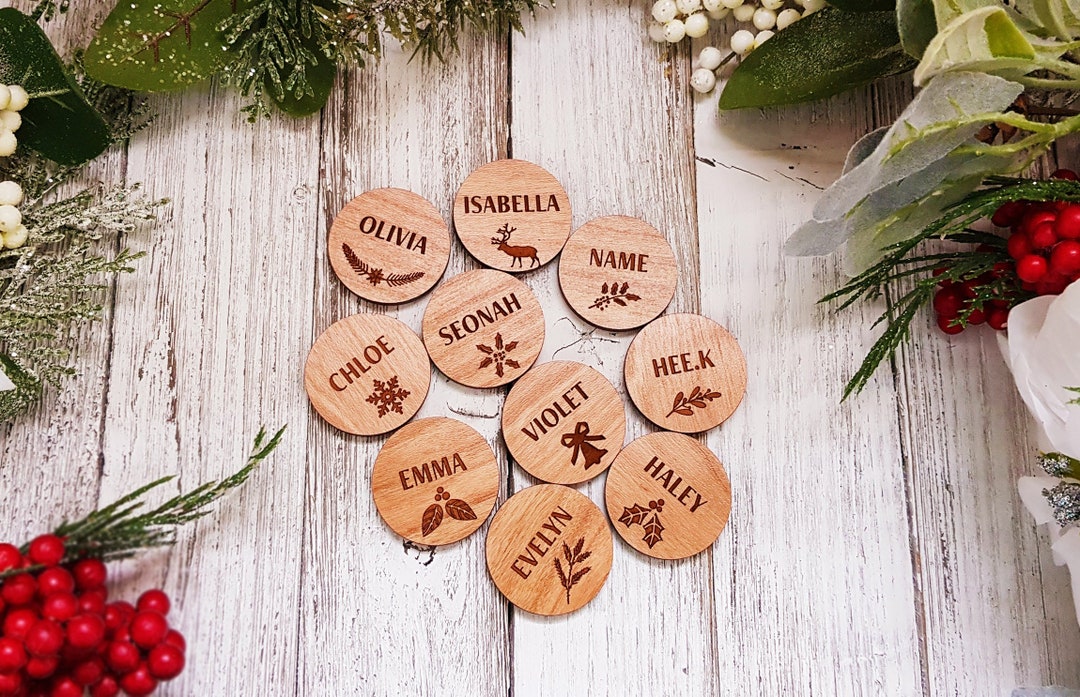 Personalized Wooden Magnets, Memo Magnets, Name Magnets, Fridge Magnets ...