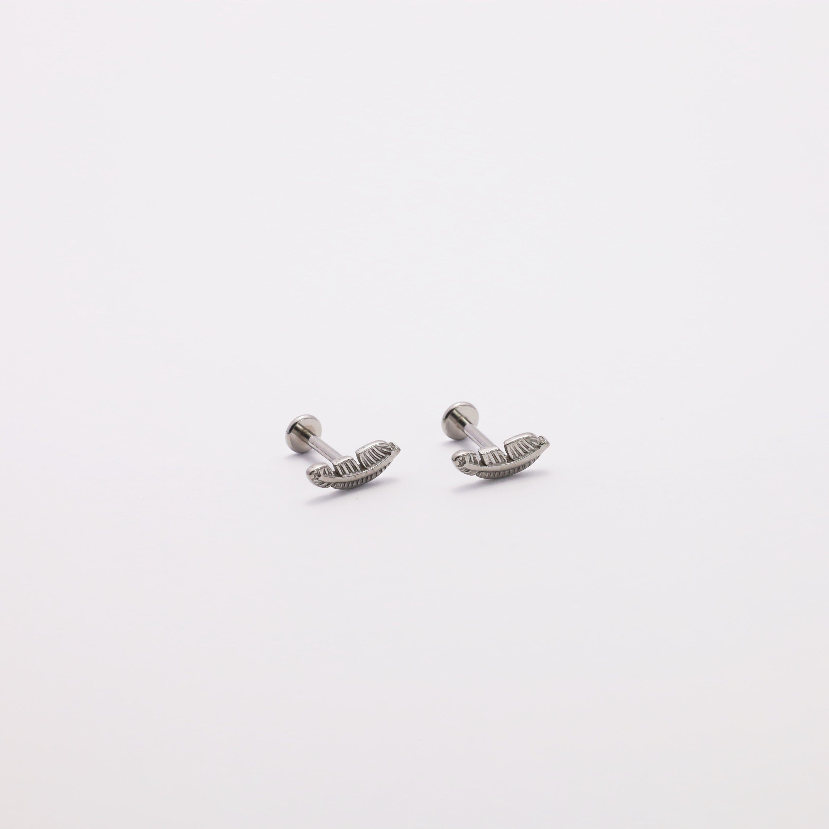 Threadless Push Pin Flat Back Labret 16G/18G/20G Stud Earrings - Etsy
