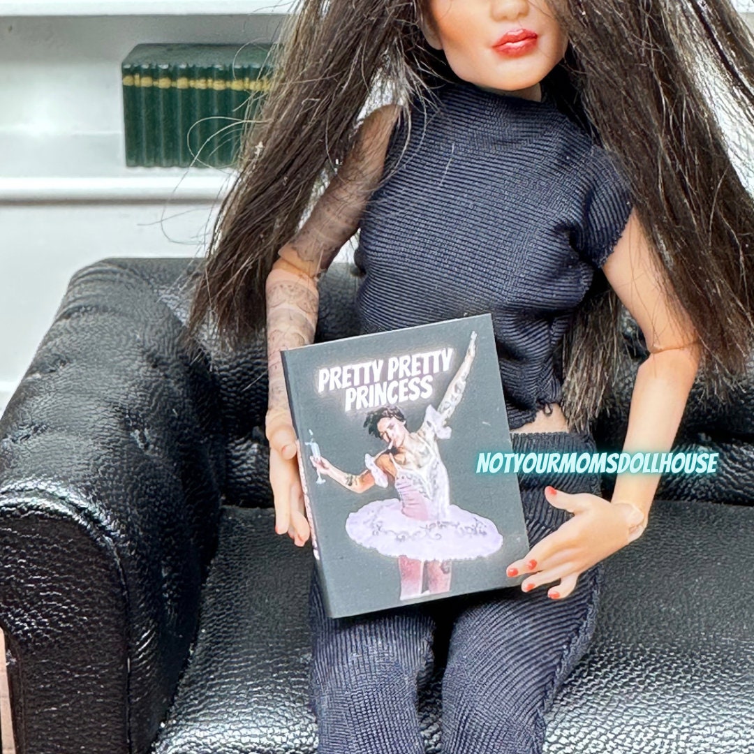 The pretty Pretty Princess Harry Styles Dollhouse Miniature Book - Etsy