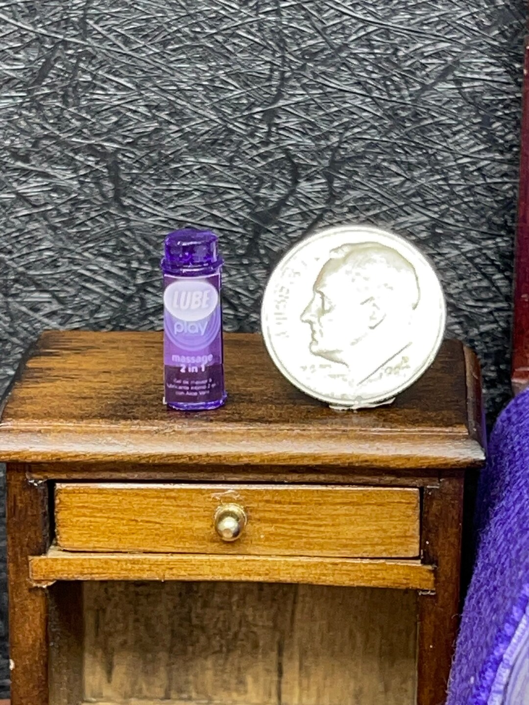 The “slide It In” Dollhouse Miniature Lube Bottle - Etsy