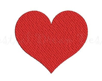 Heart Outline Machine Embroidery Design - 10 SIZES - Instant Download ...