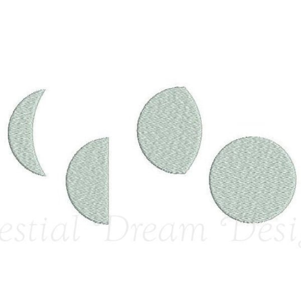 Moon Embroidery - Etsy