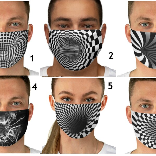 Psychedelic Mask - Etsy