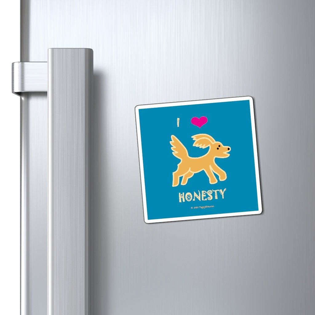 I Love Honesty Goldendoodle Magnet (optional Custom Name or Word or ...
