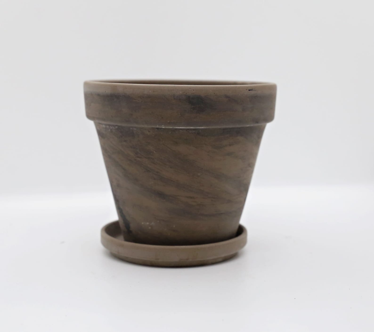 Terracotta Pot With Saucer and Drainage Terracotta Planter Planter ...