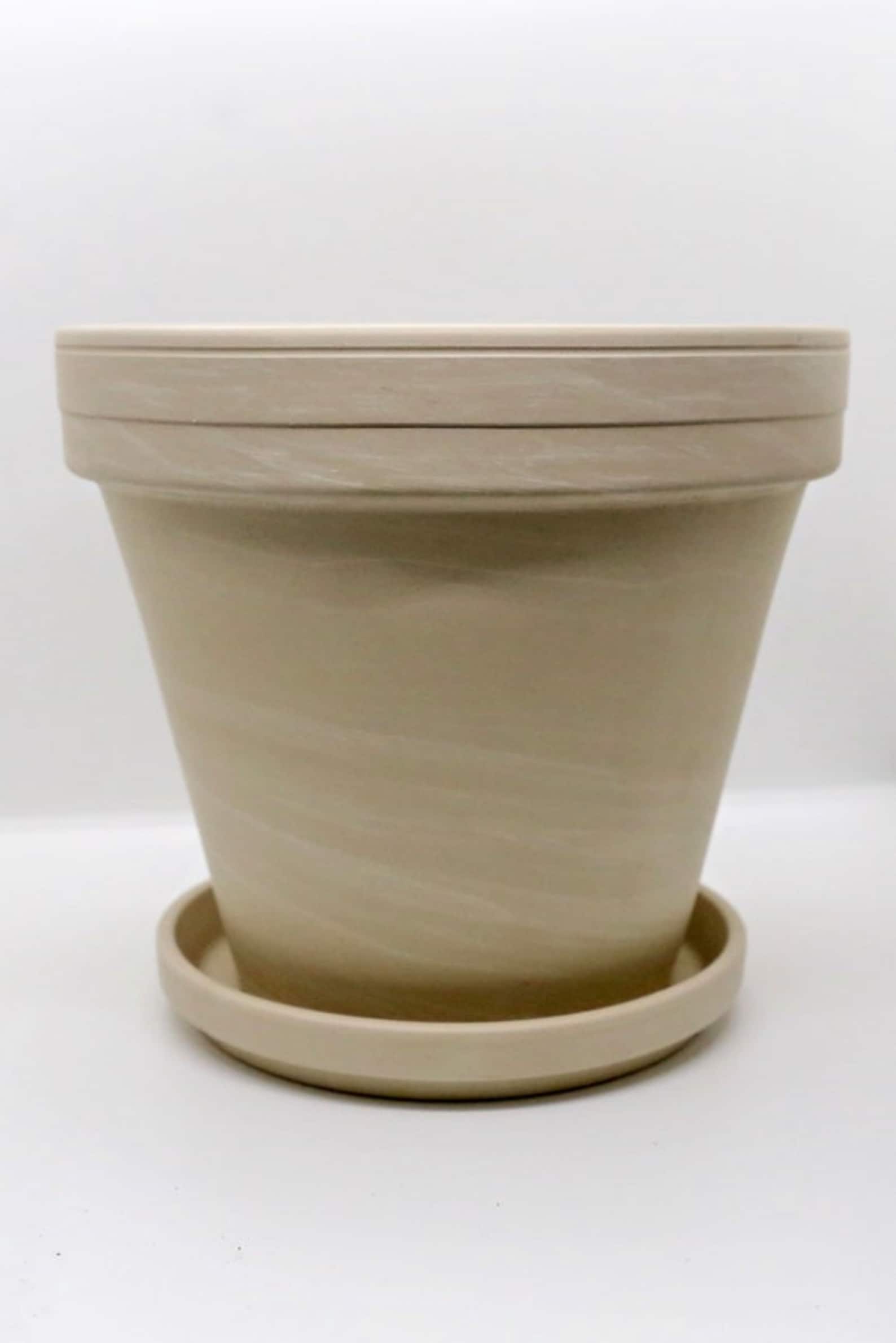 Terracotta Pot With Saucer and Drainage Terracotta Planter Planter ...