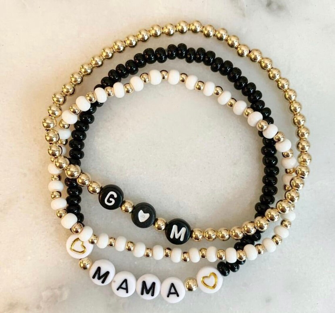 MAMA Stack | 14k Gold Filled | Gold | Gold Filled | Mothers Day | Mama ...