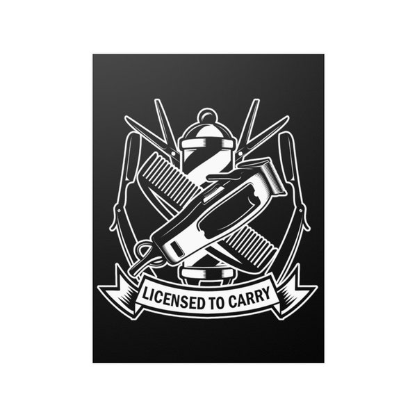 Funny Barber Poster - Etsy