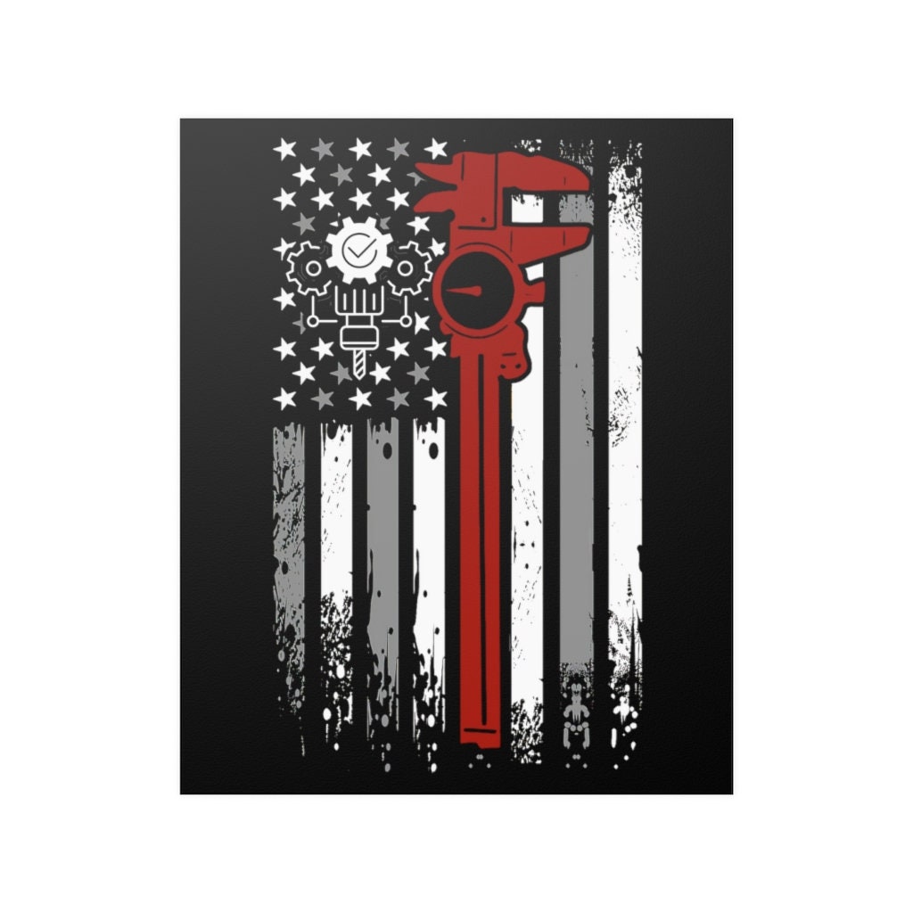 Machinist Wall Poster Machinist Flag Tools CNC Machine Operator ...