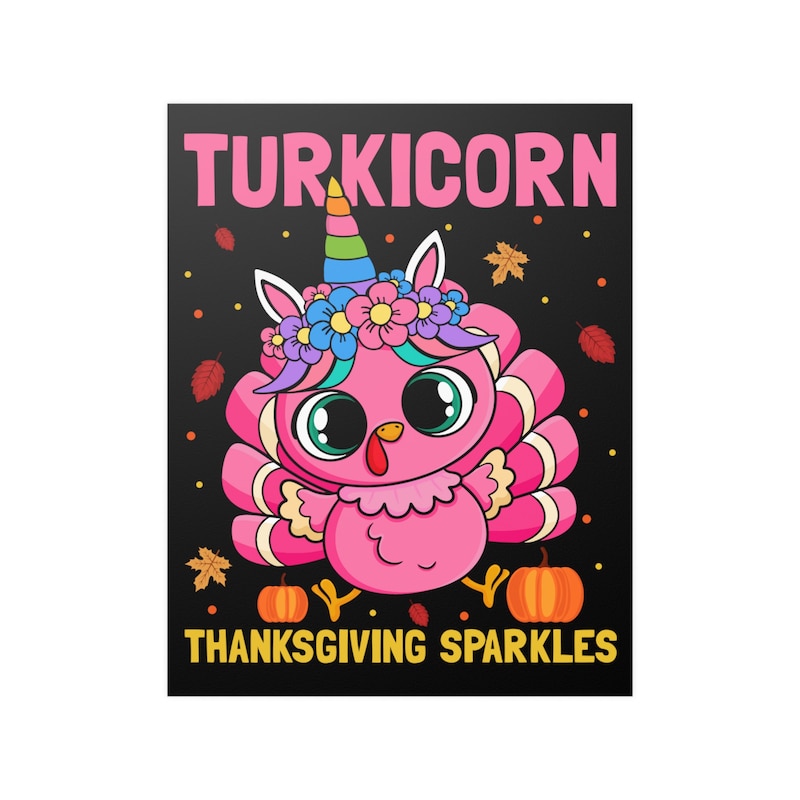 Thanksgiving Unicorn - Etsy
