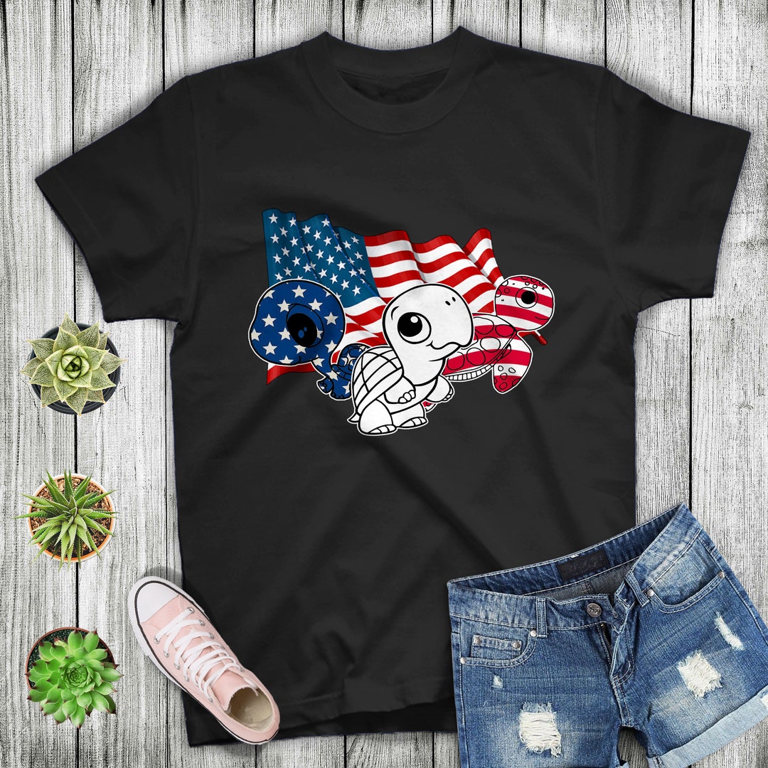 American Flag Turtles - Etsy