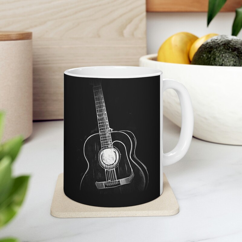 Guitar Mug - Etsy