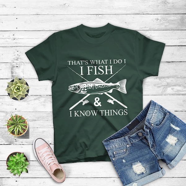 Fishing T Shirts - Etsy