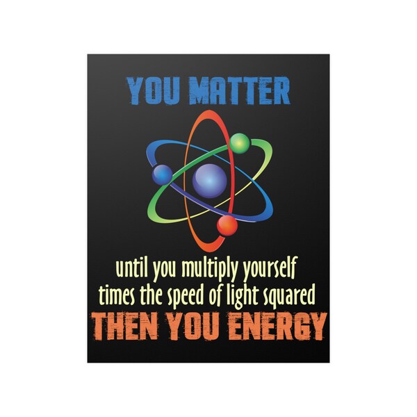 Science Poster - Etsy