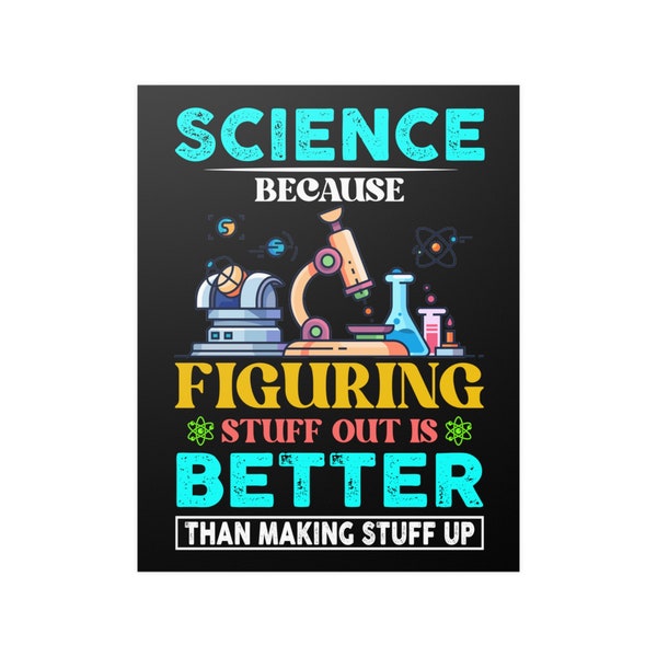 Science Wall Decor - Etsy