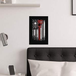 Machinist Wall Poster Machinist Flag Tools CNC Machine Operator ...