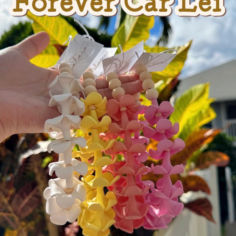 Hawaiian Forever Car Lei - Etsy