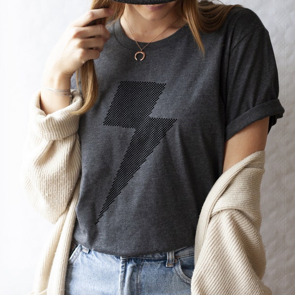Lightning Bolt Shirt - Etsy