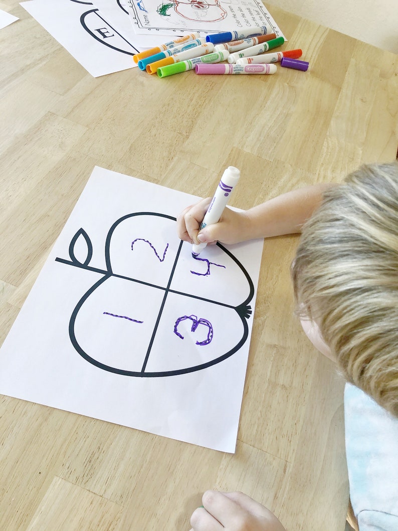 All About Apples - Preschool Apple Activity, Learn Parts of an Apple ...