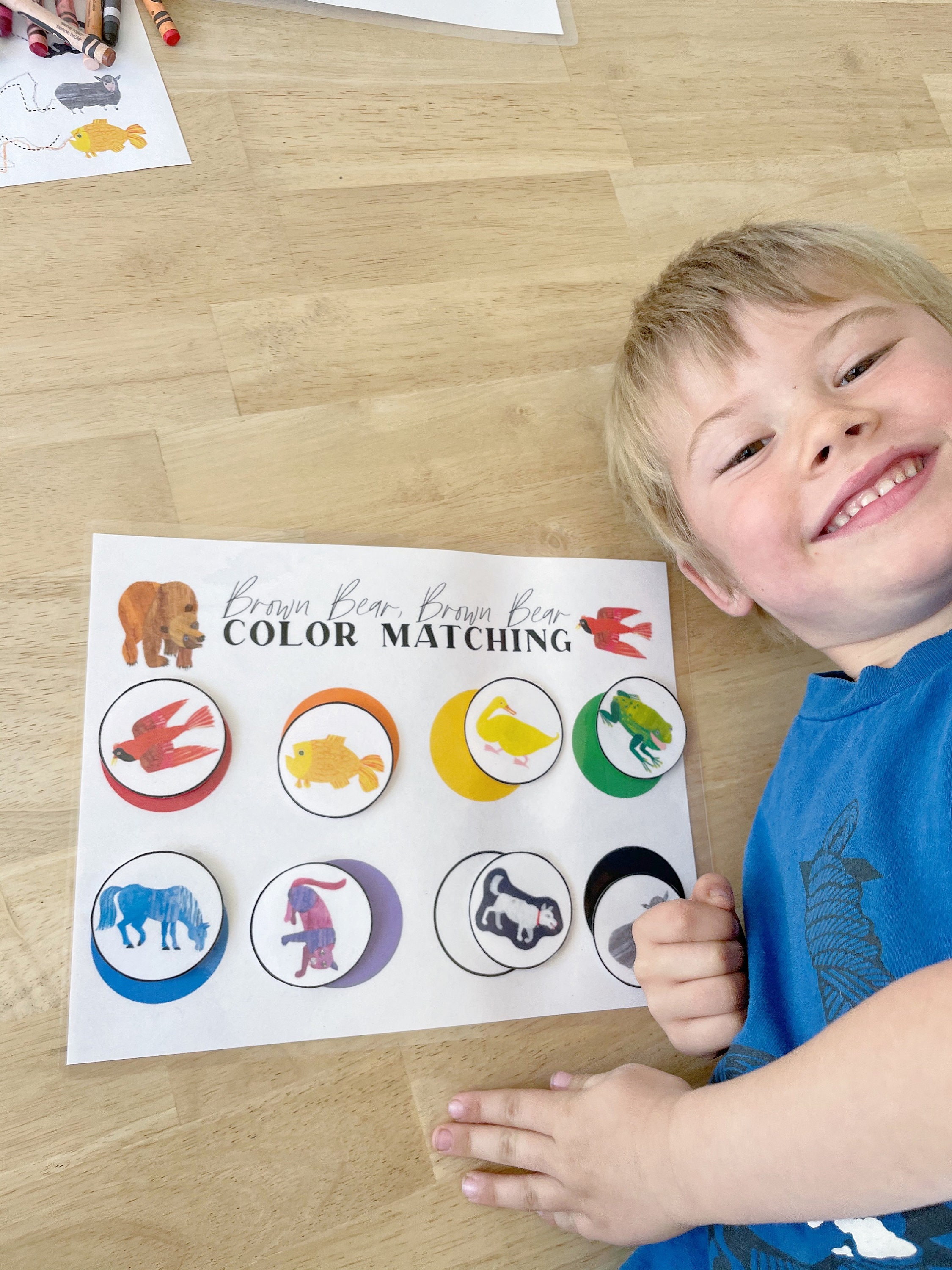 Brown Bear, Brown Bear Learning Bundle - Digital Download - Preschool ...