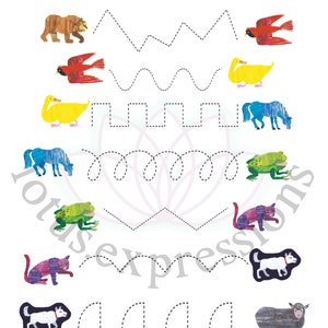 Brown Bear, Brown Bear Learning Bundle - Digital Download - Preschool ...