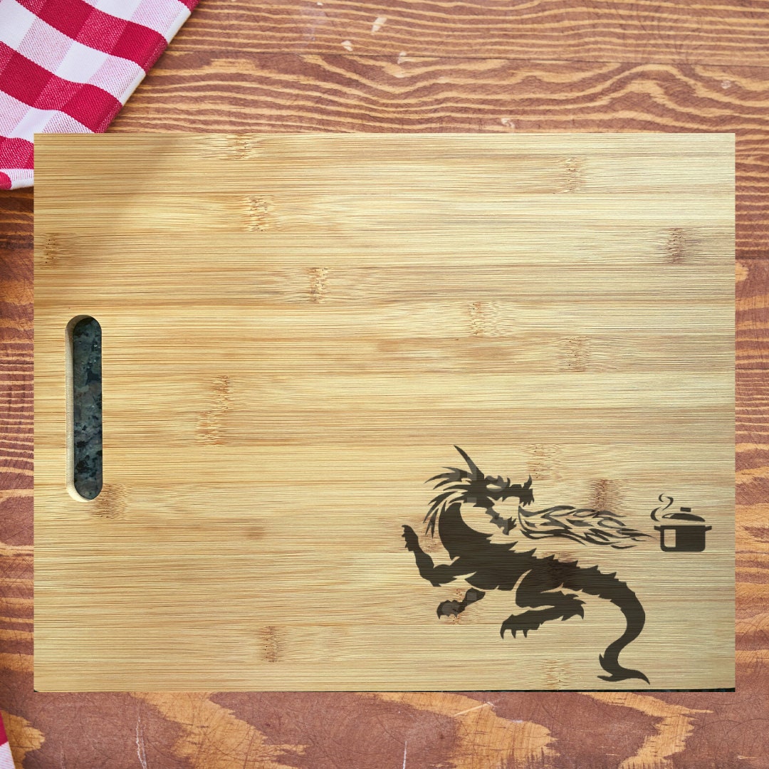 Dragon Serving Board Cutting Board Charcuterie Dragons - Etsy