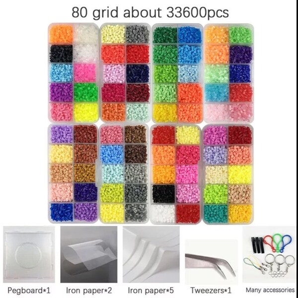 Mini Perler Beads - Etsy
