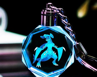 Garchomp Keychain - Etsy