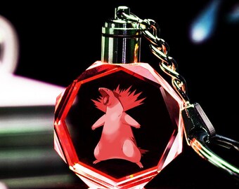 Typhlosion Keychain - Etsy