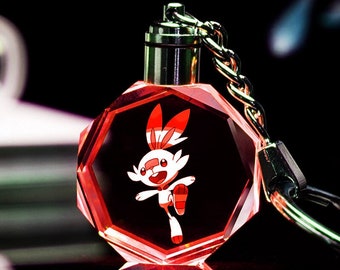 Scorbunny Keychain - Etsy