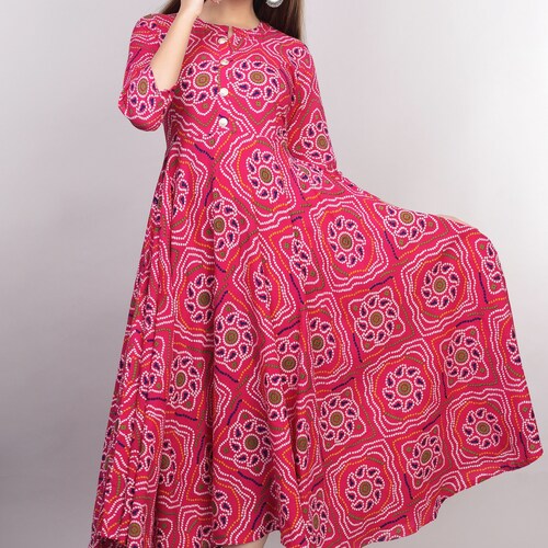 Indian Bollywood Designer Vintage Boho Dress Indo Western - Etsy