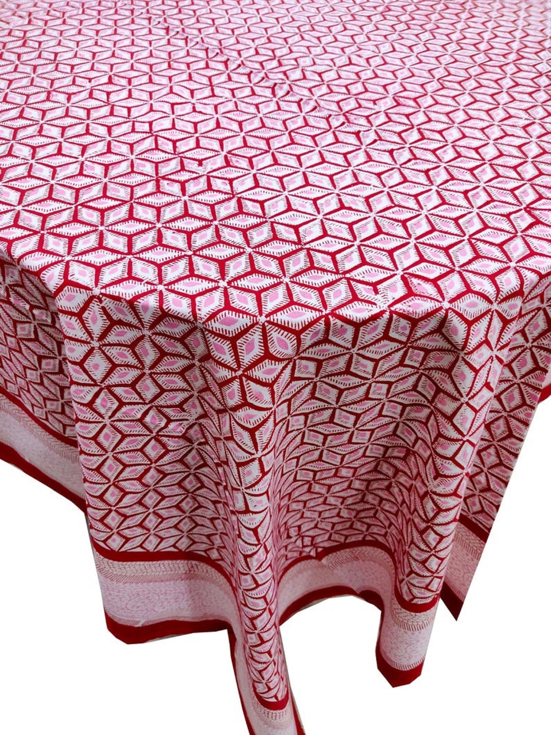 Couverture de Table à manger imprimée bloc à main géométrique - Etsy France