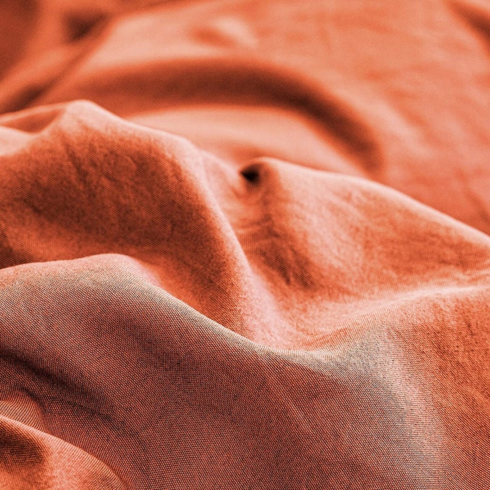 3 Piece Terracotta Tassel Duvet Cover Set Washed Cotton Duvet - Etsy