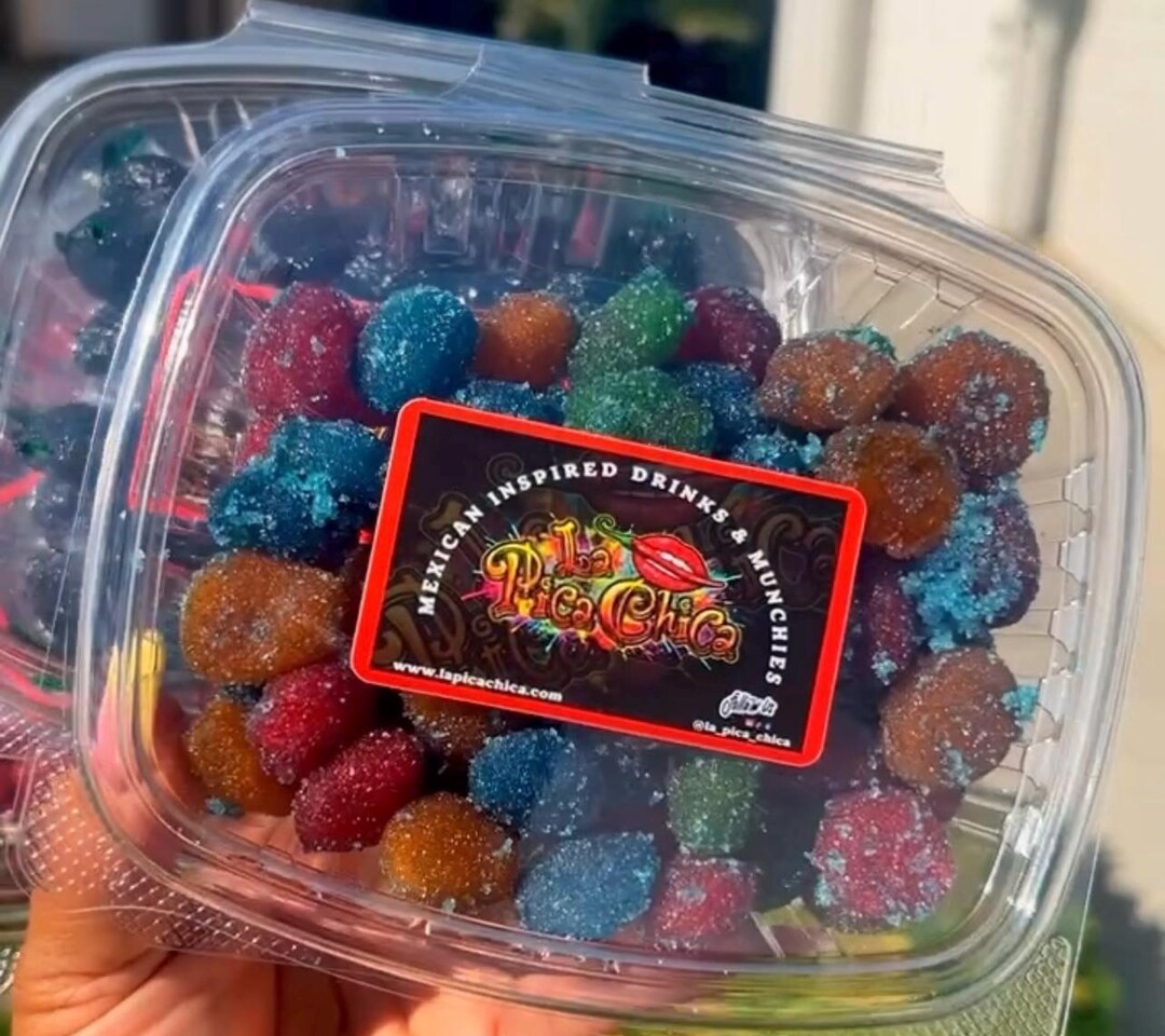 Sour Blue Razz Gushers, Sour Gushers, Sour Blue Raspberry Gushers, Sour ...