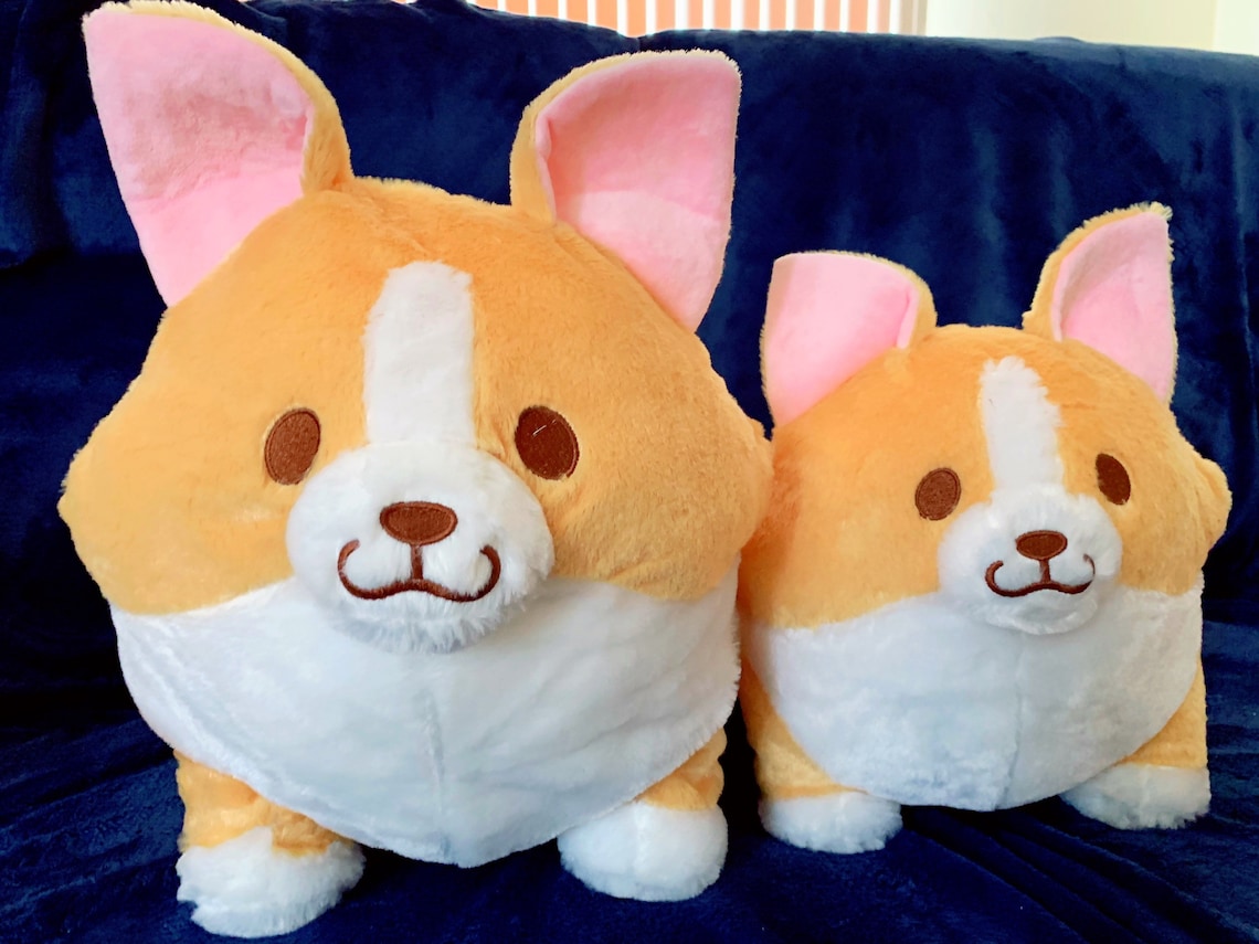 Corgi Dog Plush Plushie Stuffed Animal | Etsy