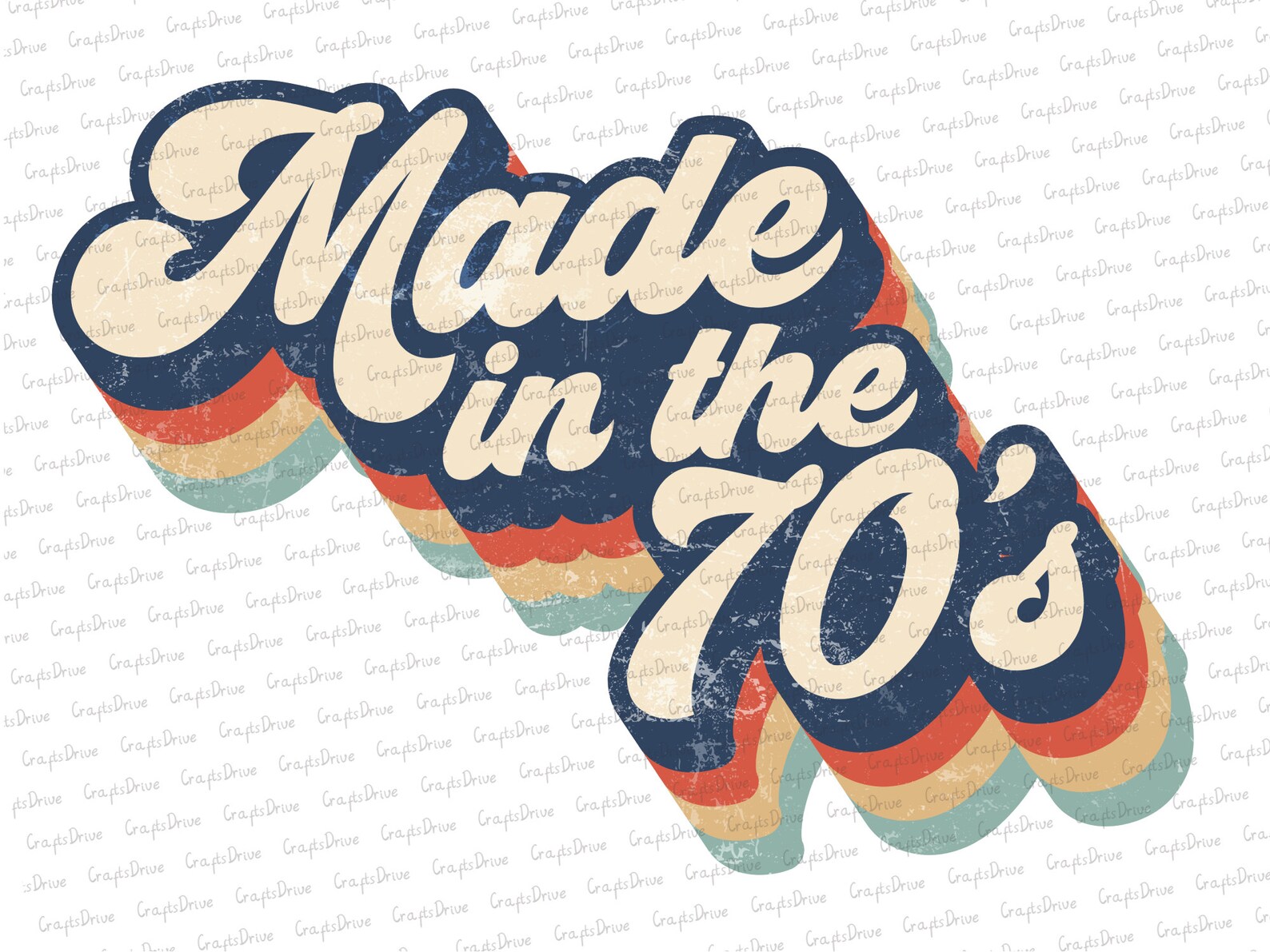 Made in the 70s PNG 70s Baby Png File Sublimation Designs - Etsy