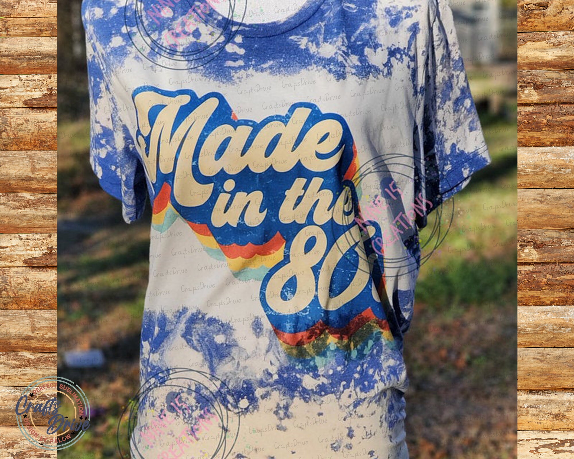Made in the 80s PNG File Sublimation Designs Downloads 80s | Etsy