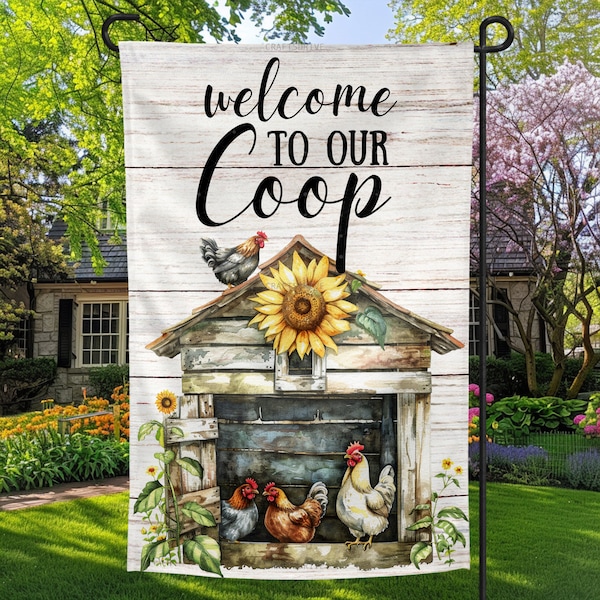 Spring Chicken Flag Png - Etsy