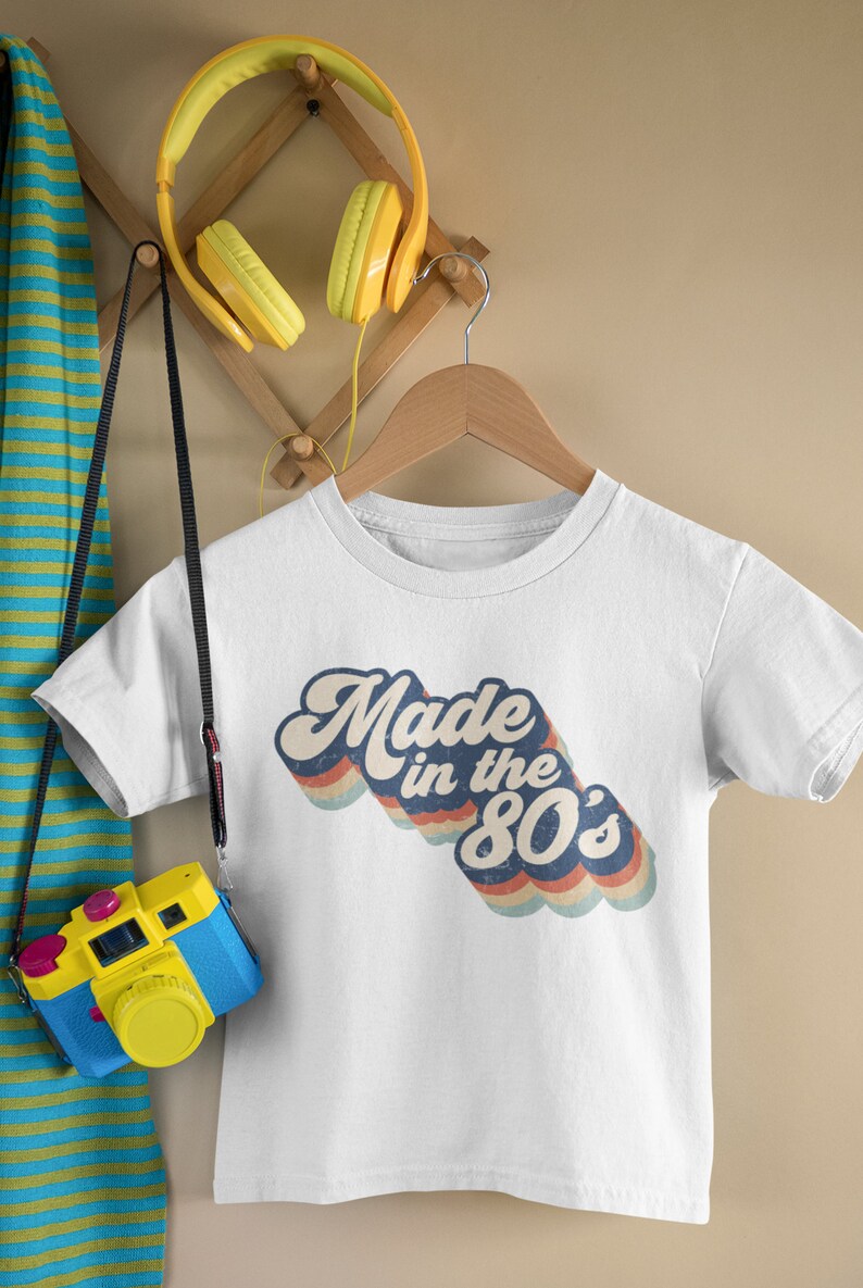 Made in the 80s PNG File Sublimation Designs Downloads 80s | Etsy