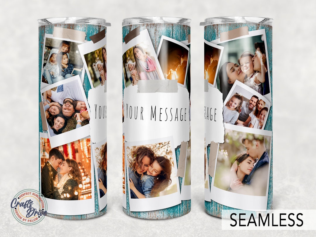 9 Add Your Own Text Photo Tumbler Template Png Sublimation Photo ...