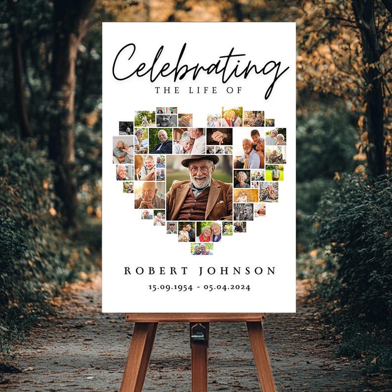 Celebration of Life Funeral, Funeral Program Template, Funeral Welcome ...