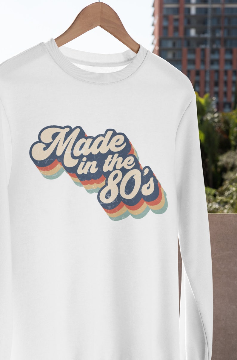 Made in the 80s PNG File Sublimation Designs Downloads 80s | Etsy