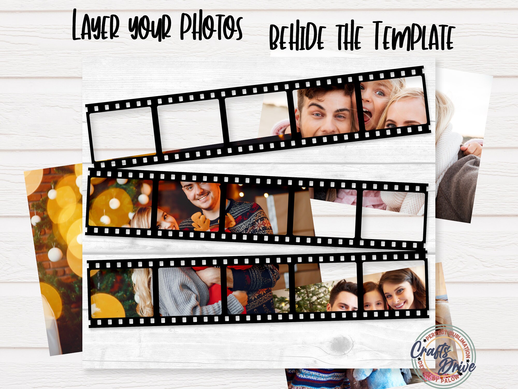 15 Film Roll Photo Tumbler Template Photo Collage Photo - Etsy