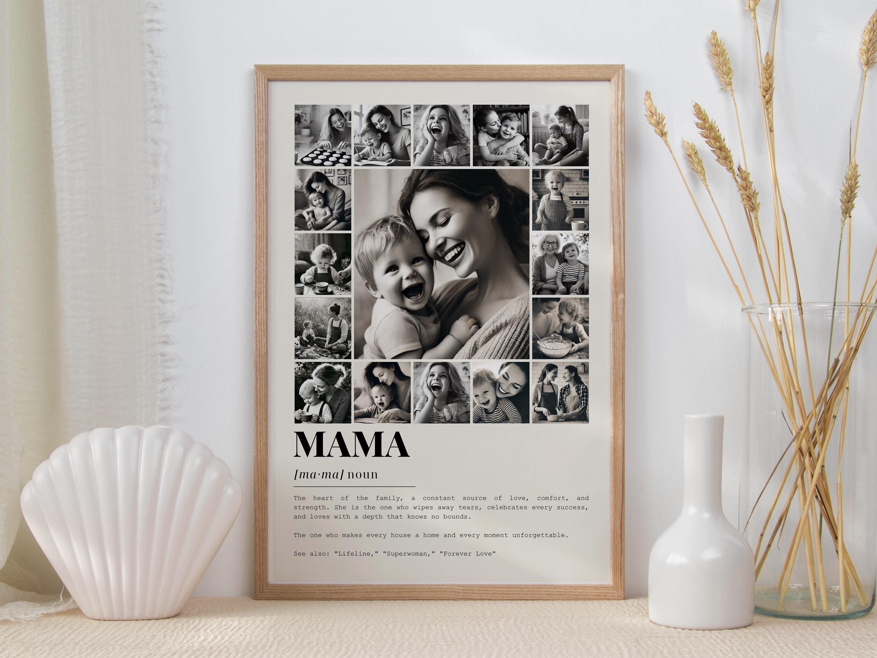 Mama Definition Photo Collage Canva Template, Mothers Day Gifts. Mom ...